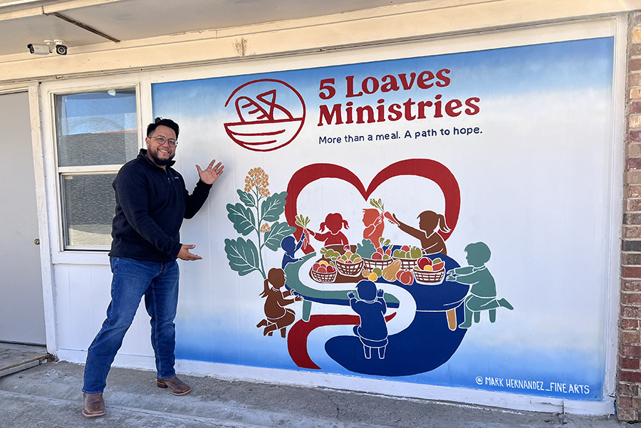 5 Loaves marks decade of service with new name, mural | Sachse News